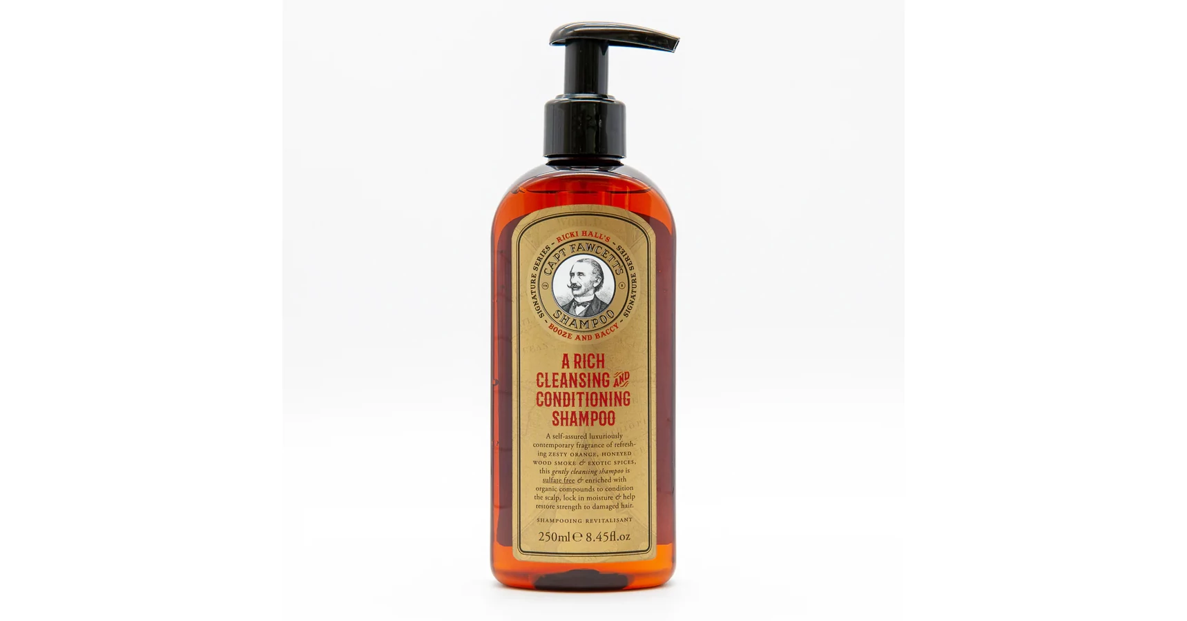 Captain Fawcett Ricki Hall's Booze & Baccy Sampon - 250 ml - Captain ...